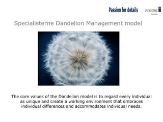 The dandelion model | PPT