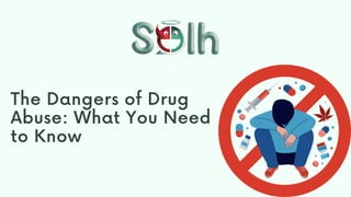 The Dangers of Drug Abuse: What You Need to Know | Solh Wellness | PDF ...