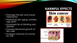The dangers of indoor tanning | PPTX