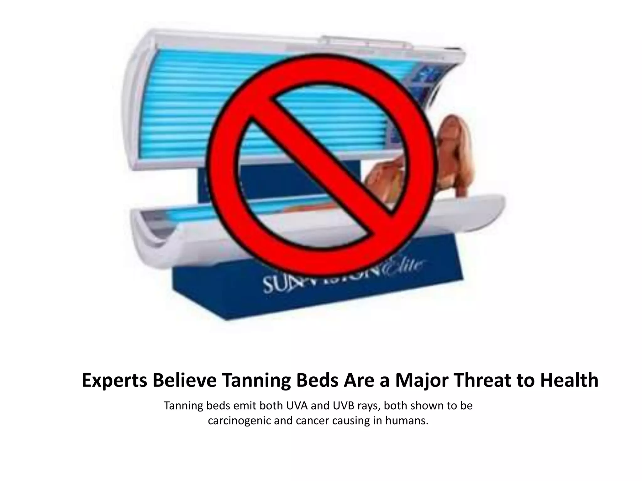 The dangers of tanning | PPTX
