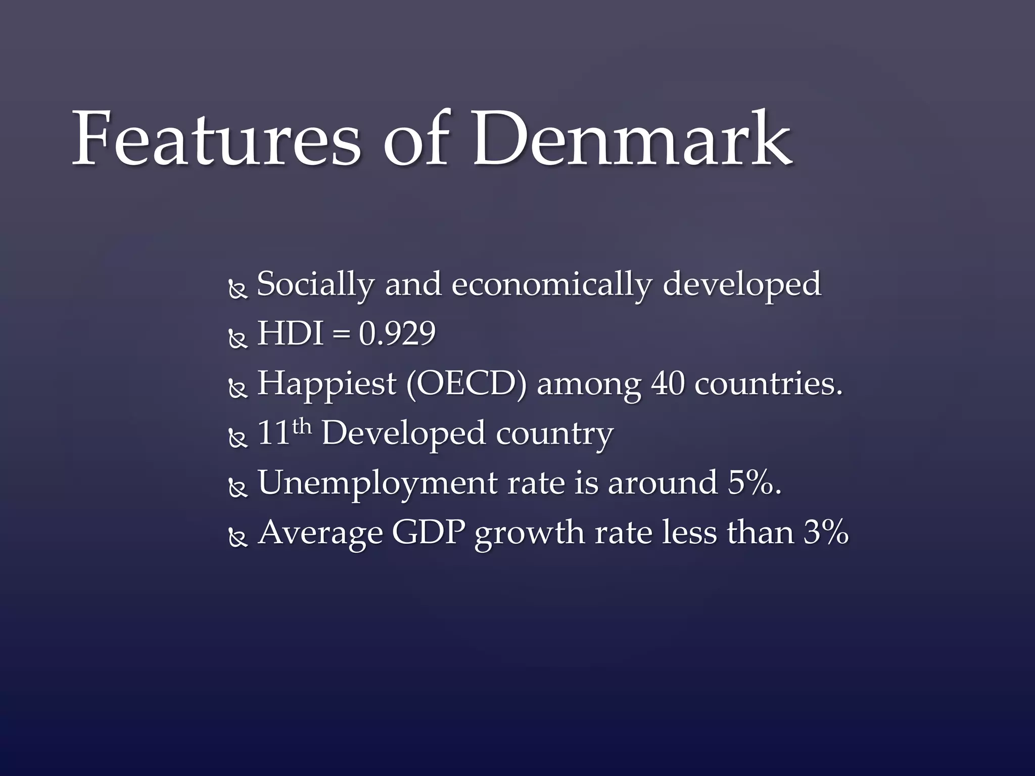 The danish model : Towards a welfare Economy | PPTX
