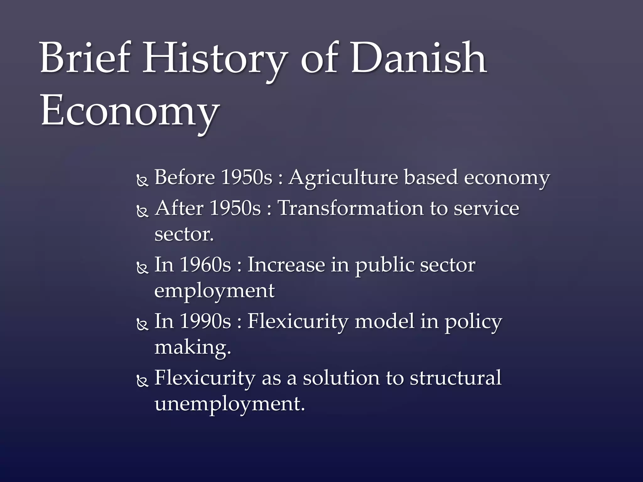 The danish model : Towards a welfare Economy | PPTX