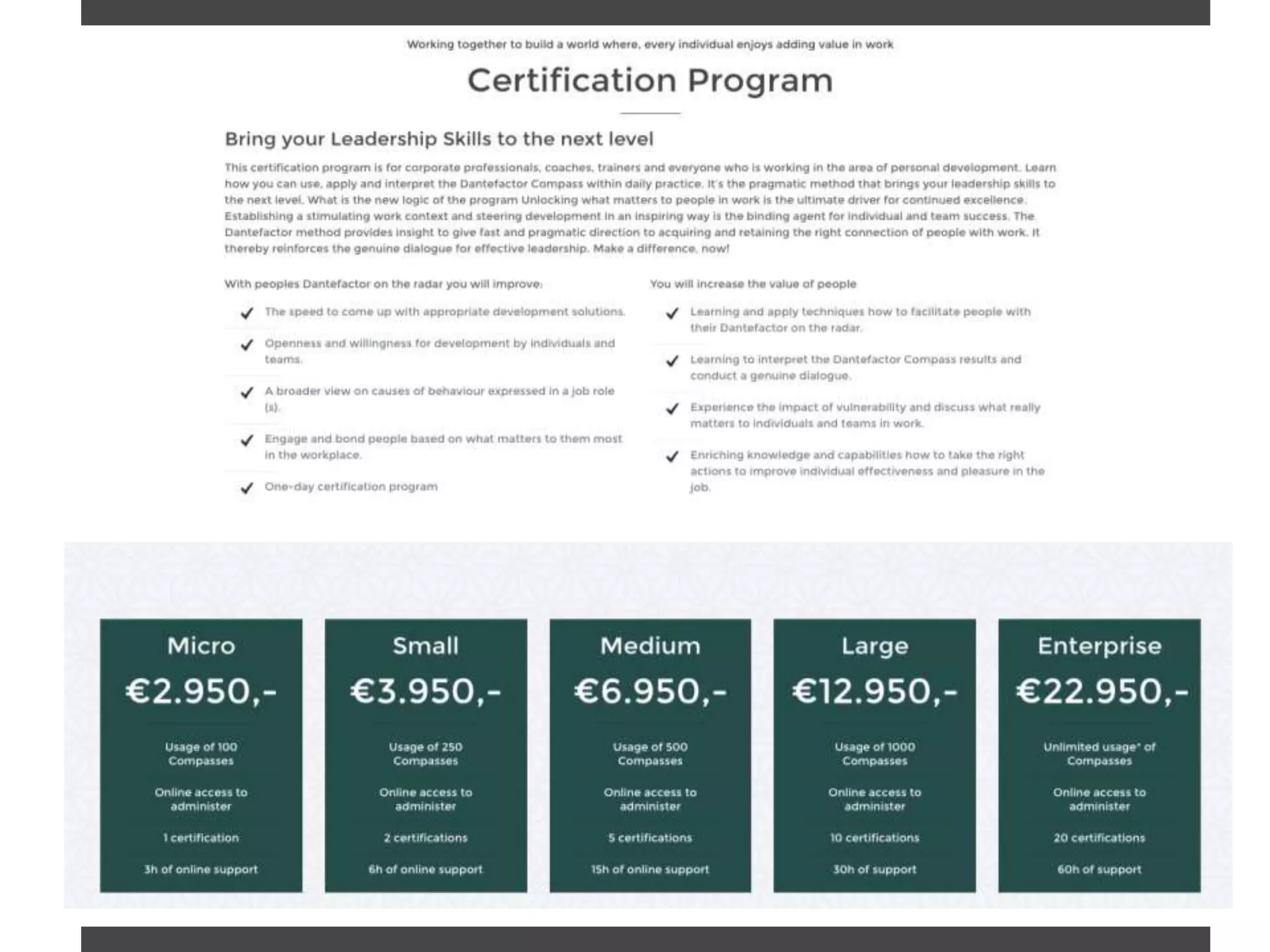 The Dantefactor compass how it works | PPT