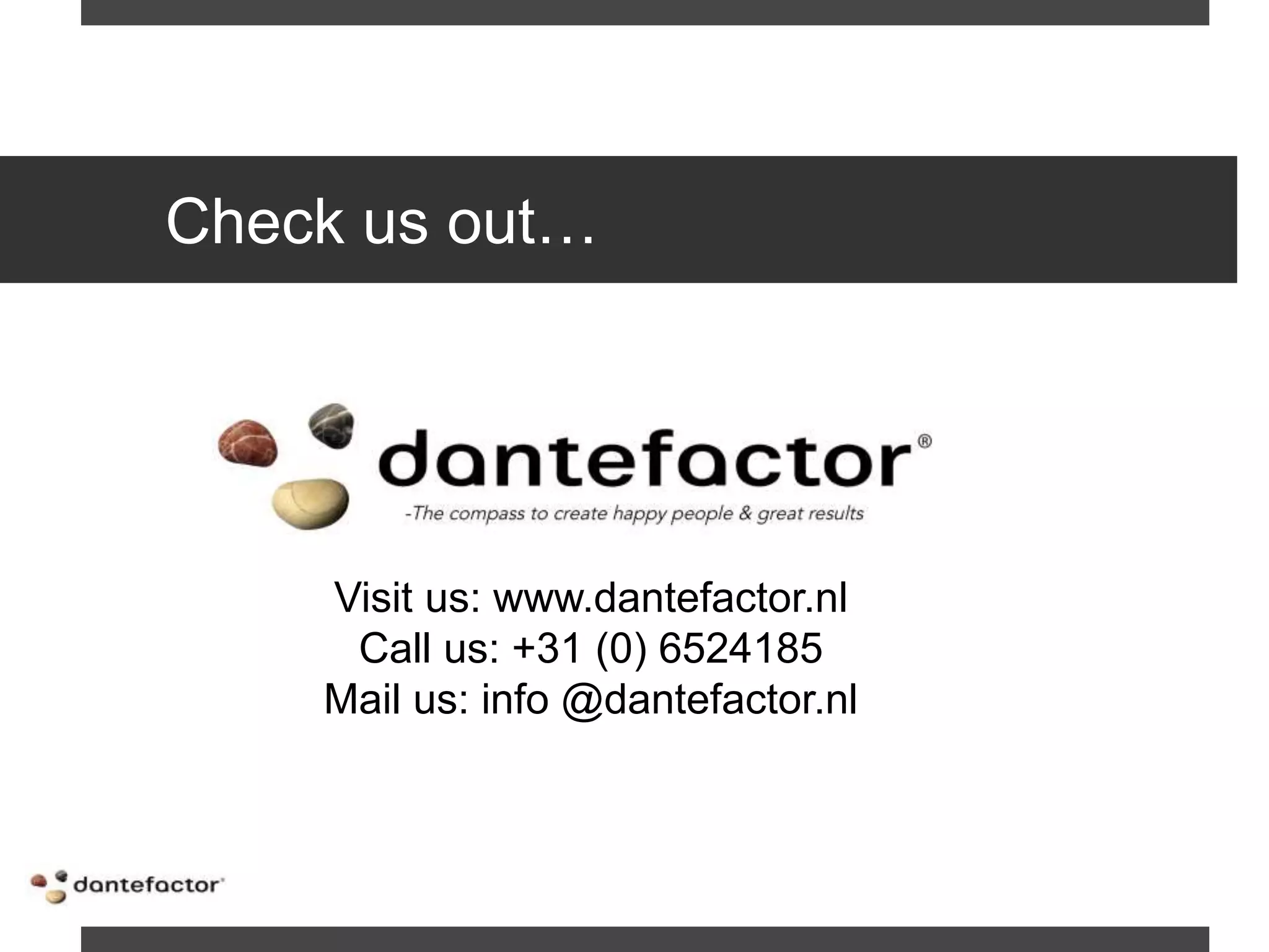 The Dantefactor compass how it works | PPT
