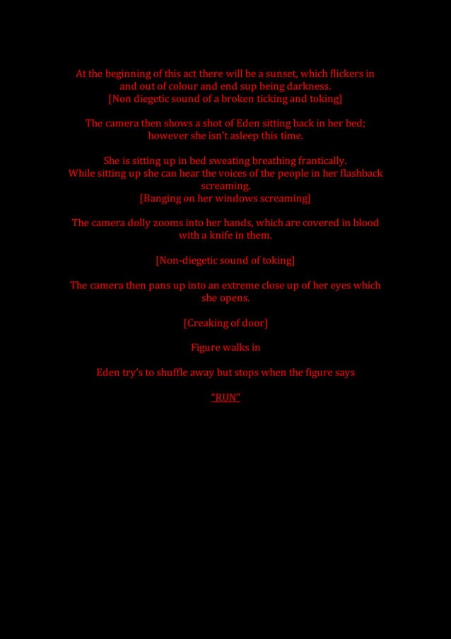 The Dark Age Script | PDF