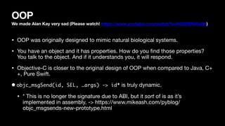 Method Swizzling with Objective-C | PPT | Free Download