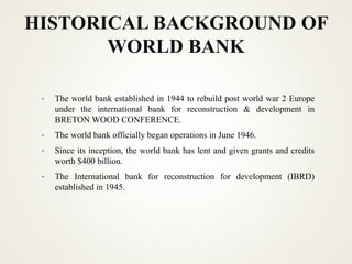World Bank and BRICS | PPT