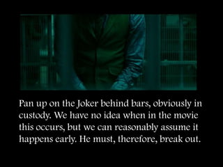 The Dark Knight Trailer Analysis | PPTX