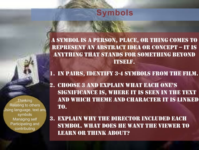 The Dark Knight study | PPT