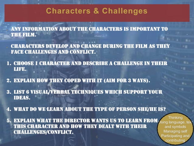 The Dark Knight study | PPT