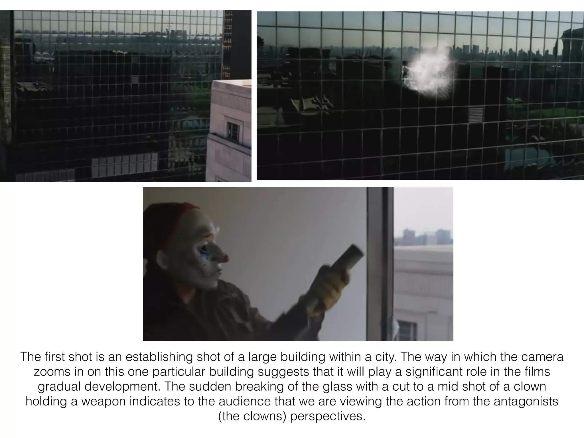 The Dark Knight Opening Analysis | PPT