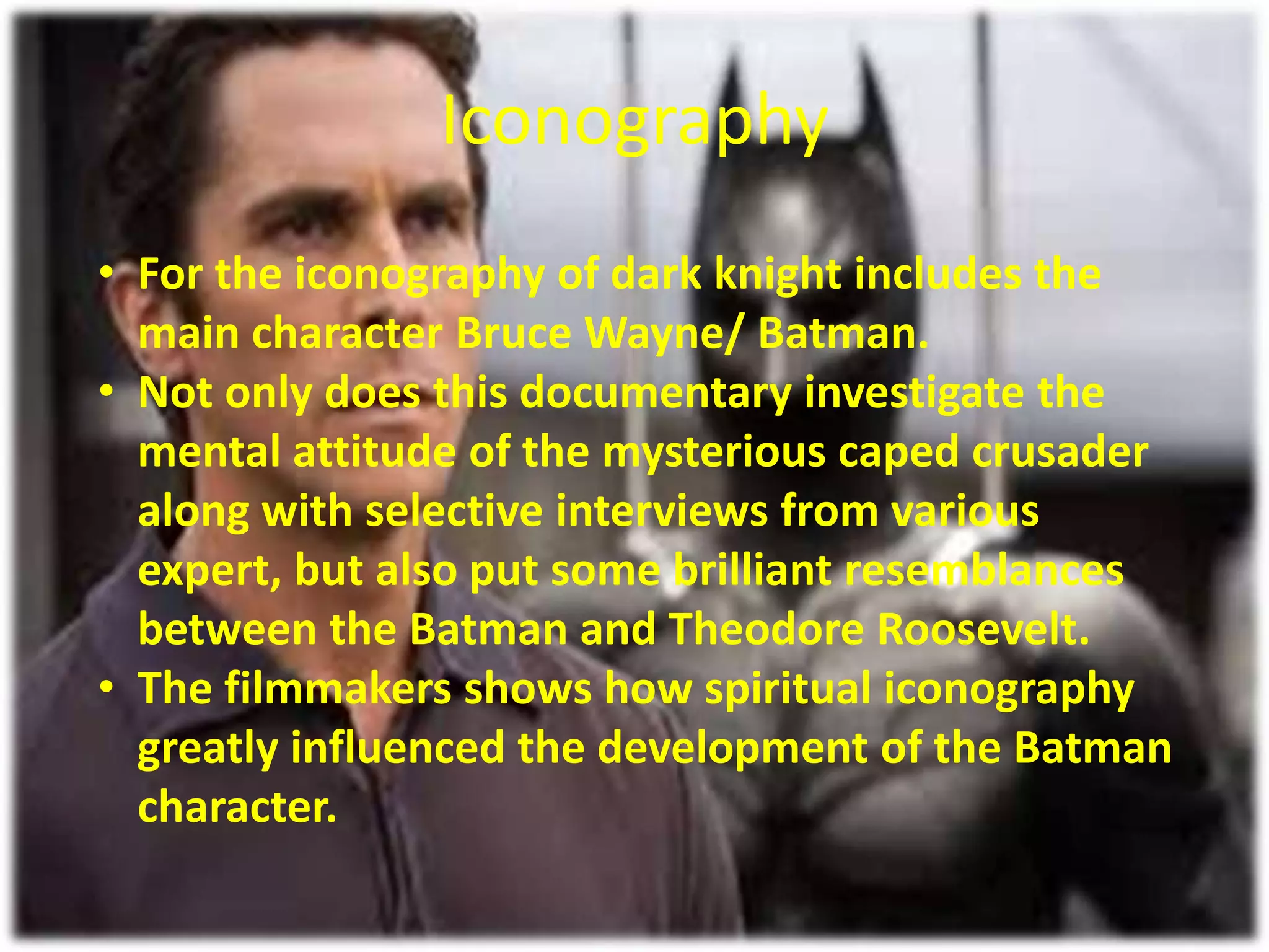 The Dark Knight presentation | PPTX