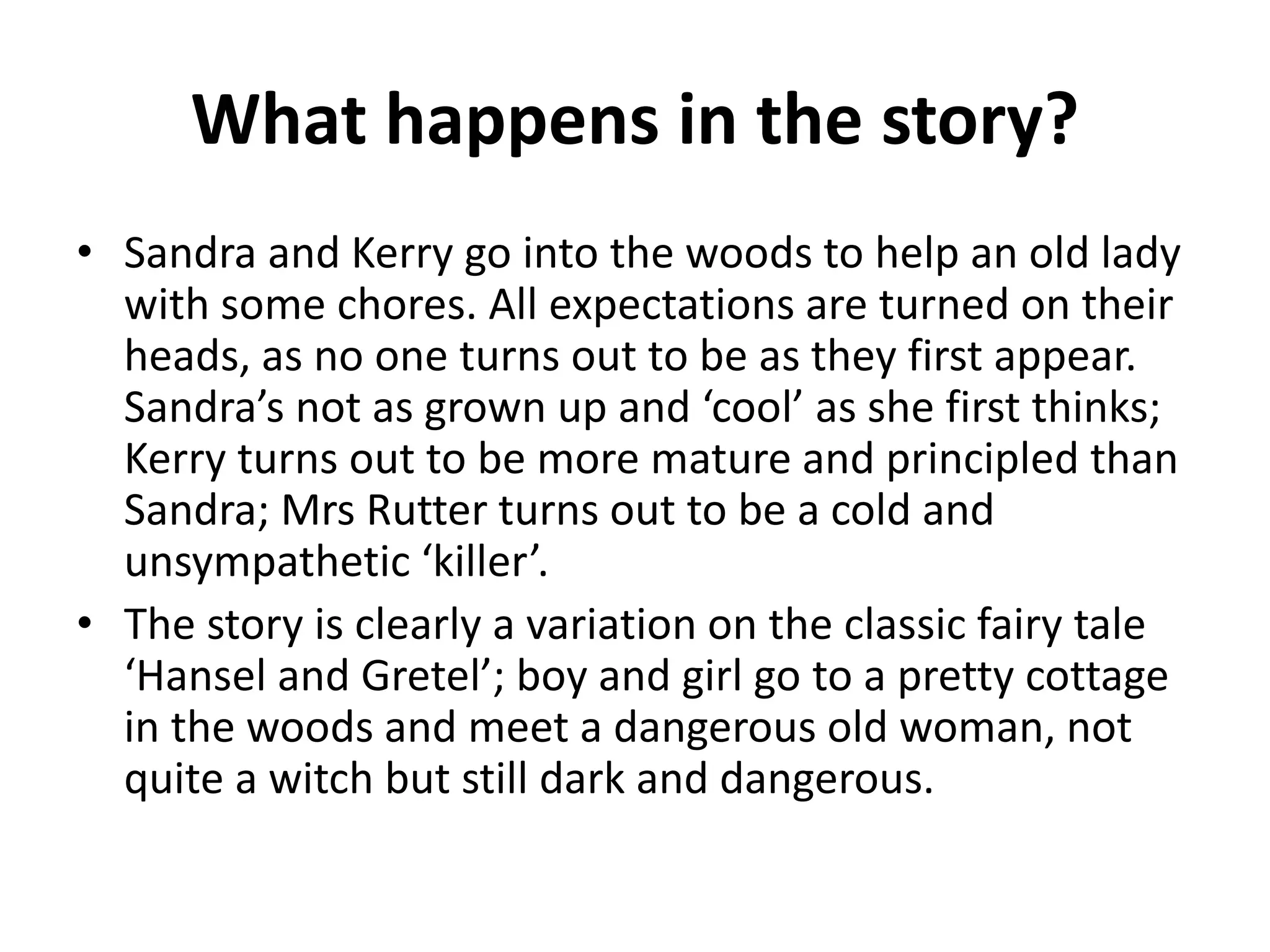 The darkness out there’ by penelope | PPTX