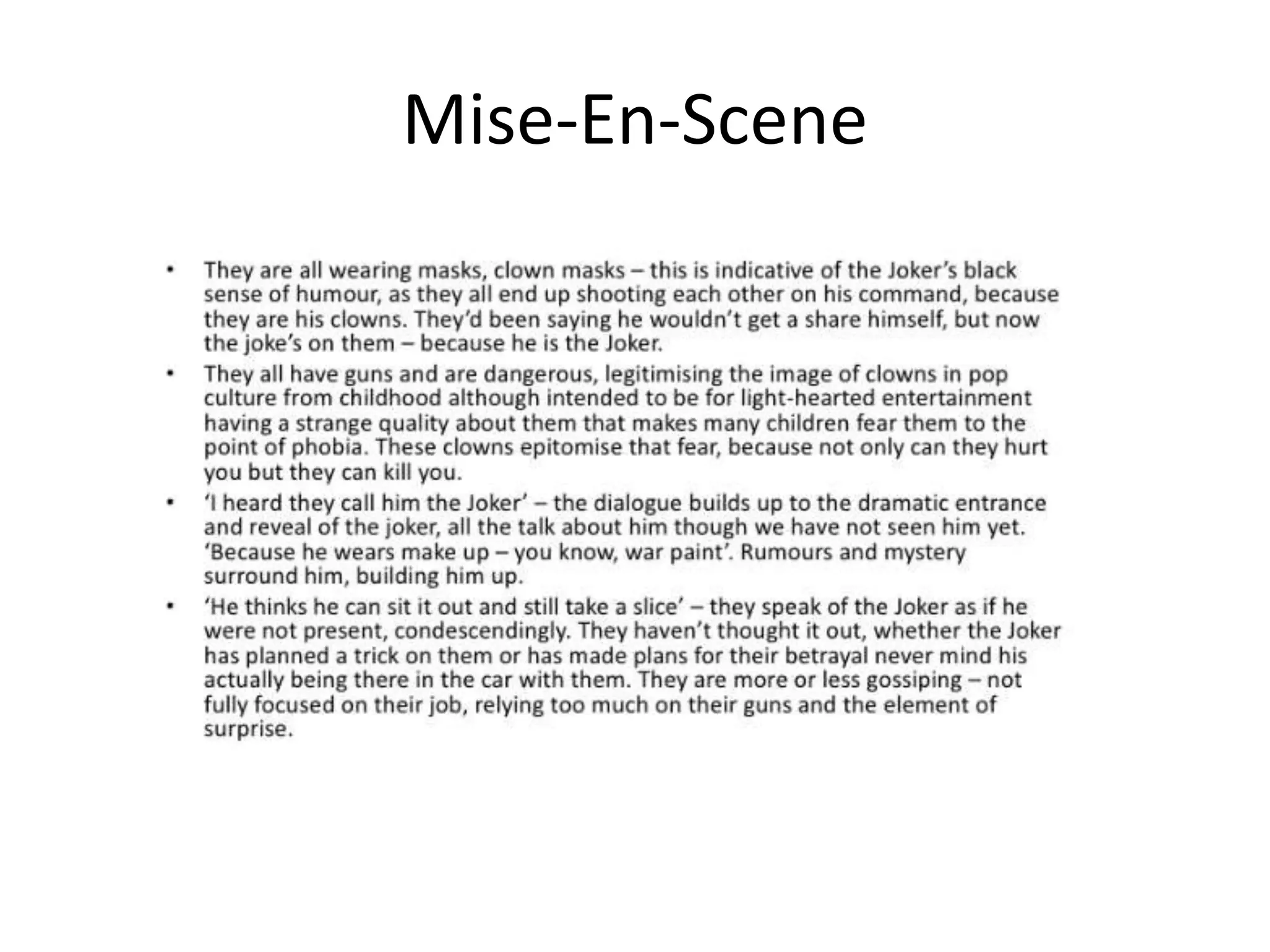 The Dark Knight Rises | PPT