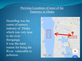 Water pollution due to tannery in Dhaka city,Bangladesh | PPT