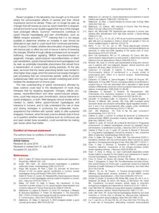 The dark side of opioids | PDF