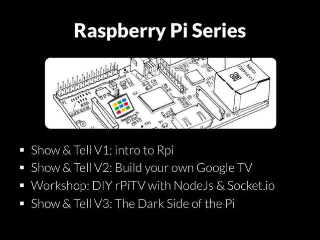 The Dark Side of the Pi | PPTX