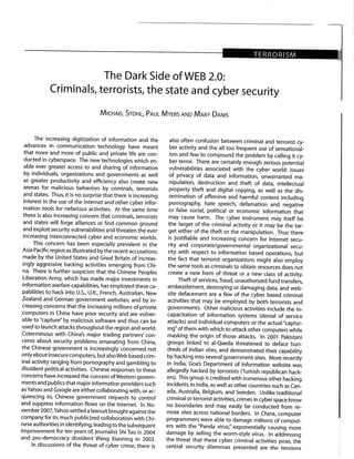The dark side of web 2 0 | PDF