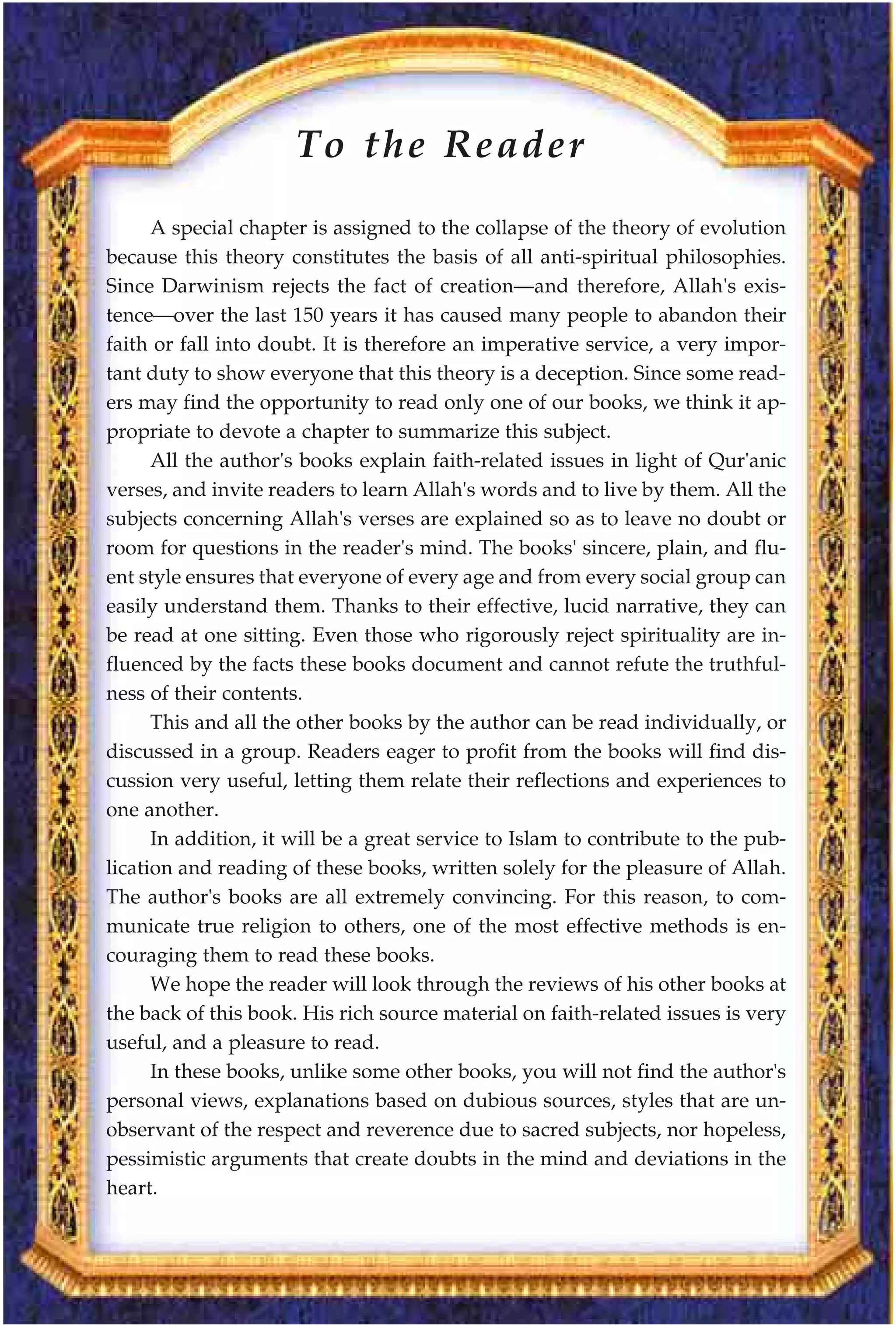 The dark spell of darwinism (evolution). english | PDF