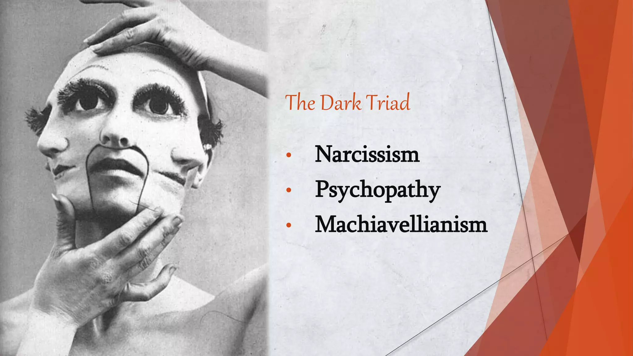 The dark triad | PPTX