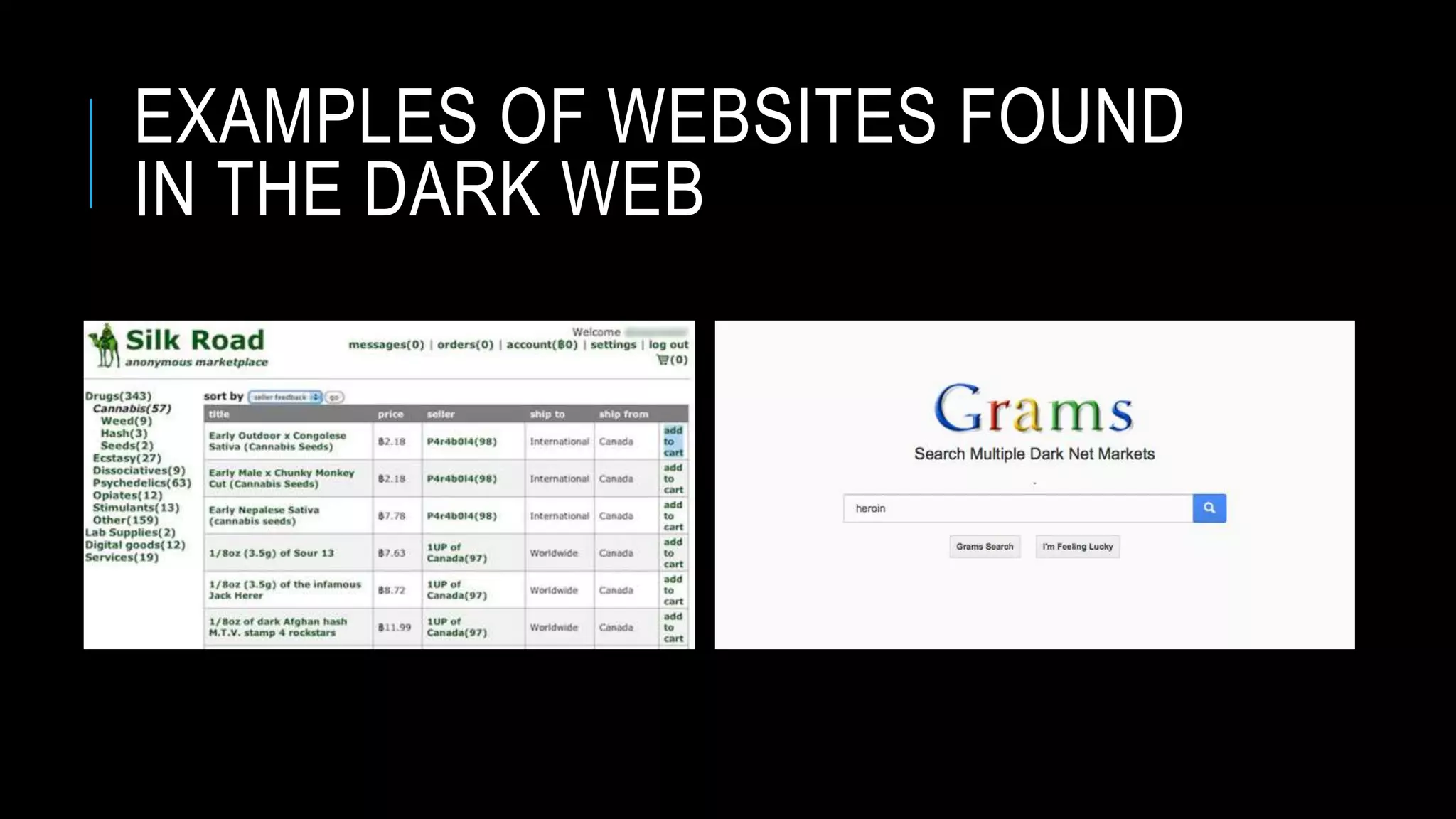 The Dark Web | PPTX