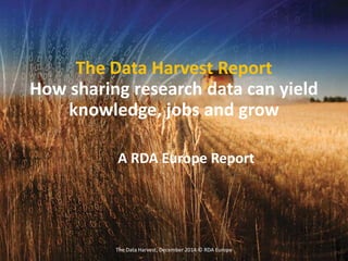 The data harvest report | PPT