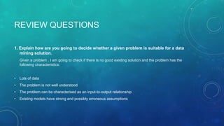The 8 Step Data Mining Process | PPTX