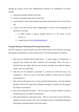 The Data Protection Act What You Need To Know | PDF