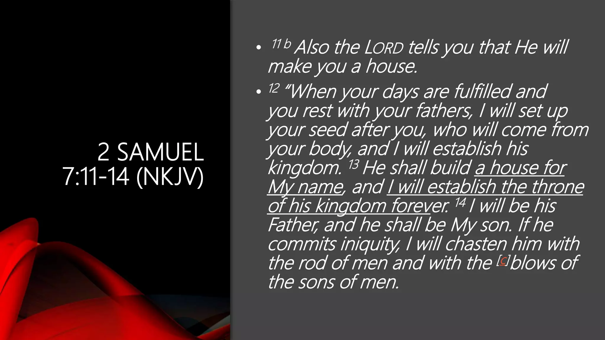 The Davidic Covenant | PPTX