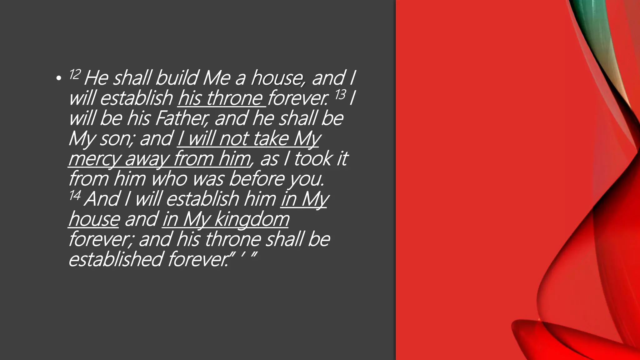 The Davidic Covenant | PPTX