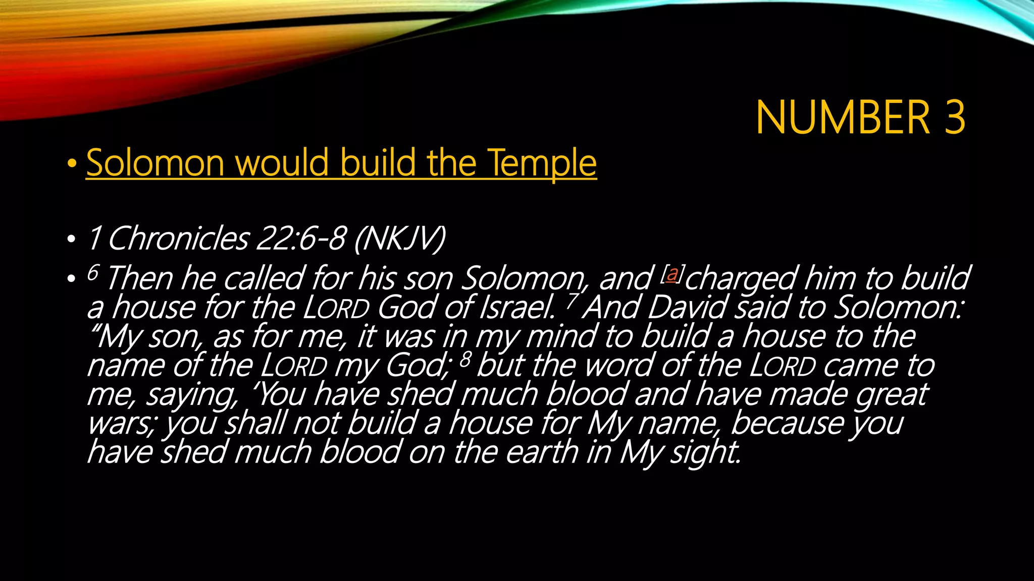 The Davidic Covenant | PPTX