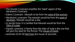 The Davidic Covenant | PPTX