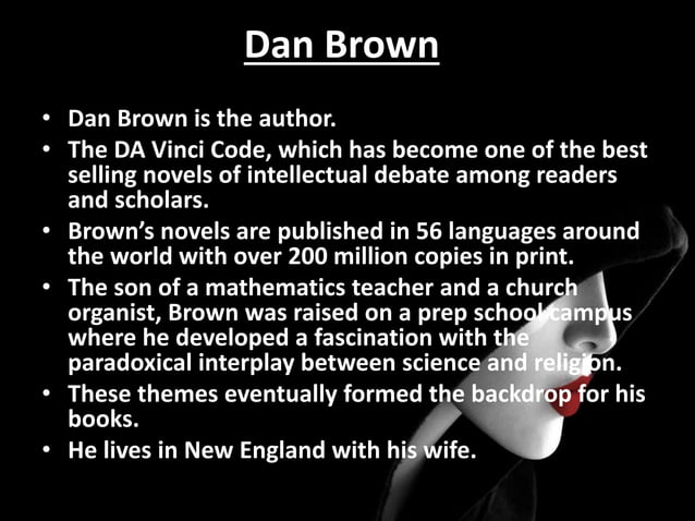 The da vinci code | PPTX