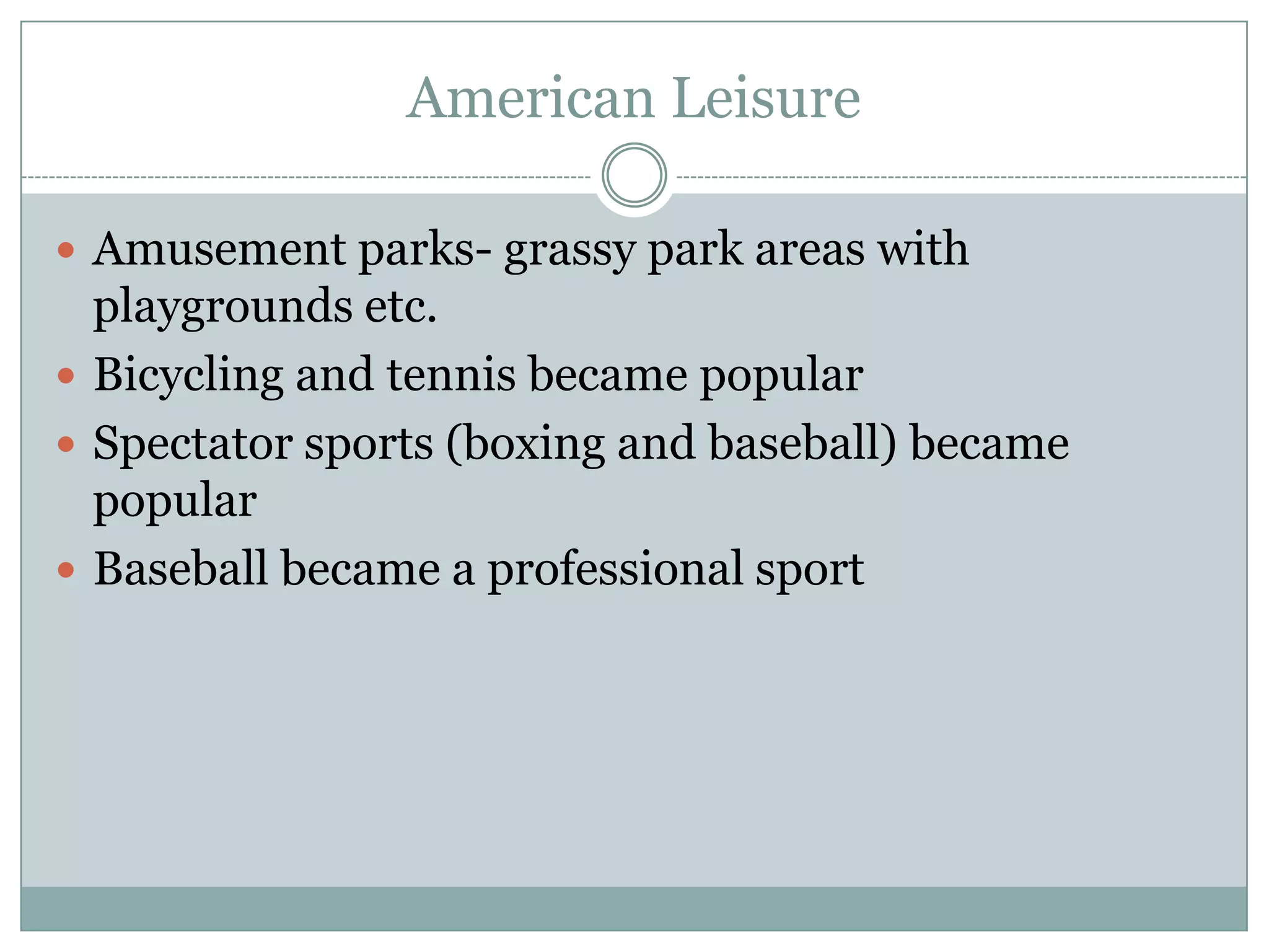 The dawn of mass culture | PPTX