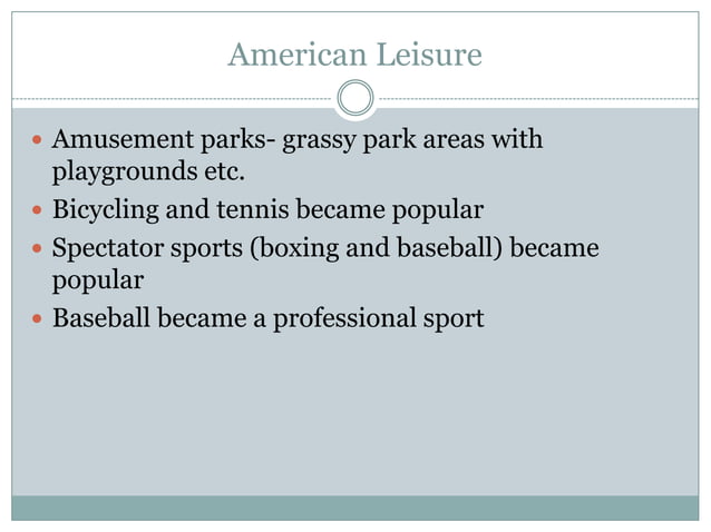 The dawn of mass culture | PPTX