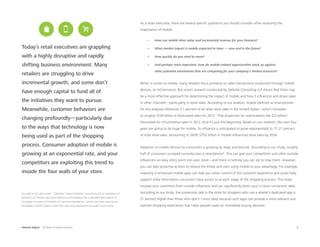 The Dawn of mobile Influence - How mobile influence retail? | PDF
