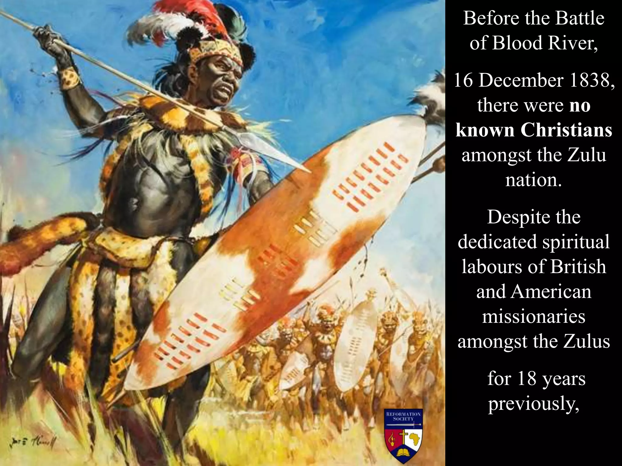 The day of the covenant and the battle of blood river | PPT