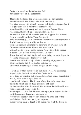 The Day of the Dead” By Octavio Paz Reprinted from Th.docx