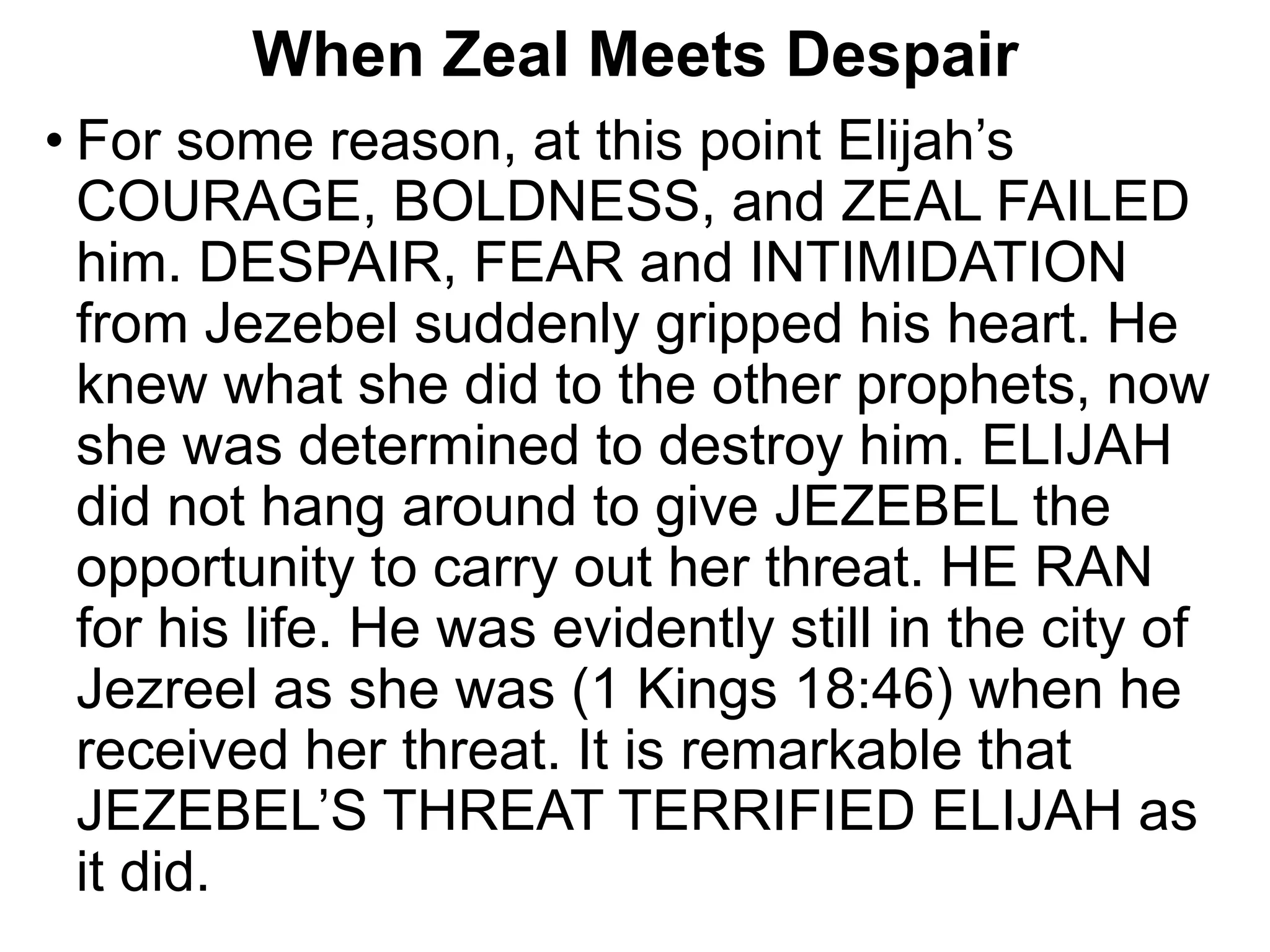 The days of elijah (part 5) | PPTX