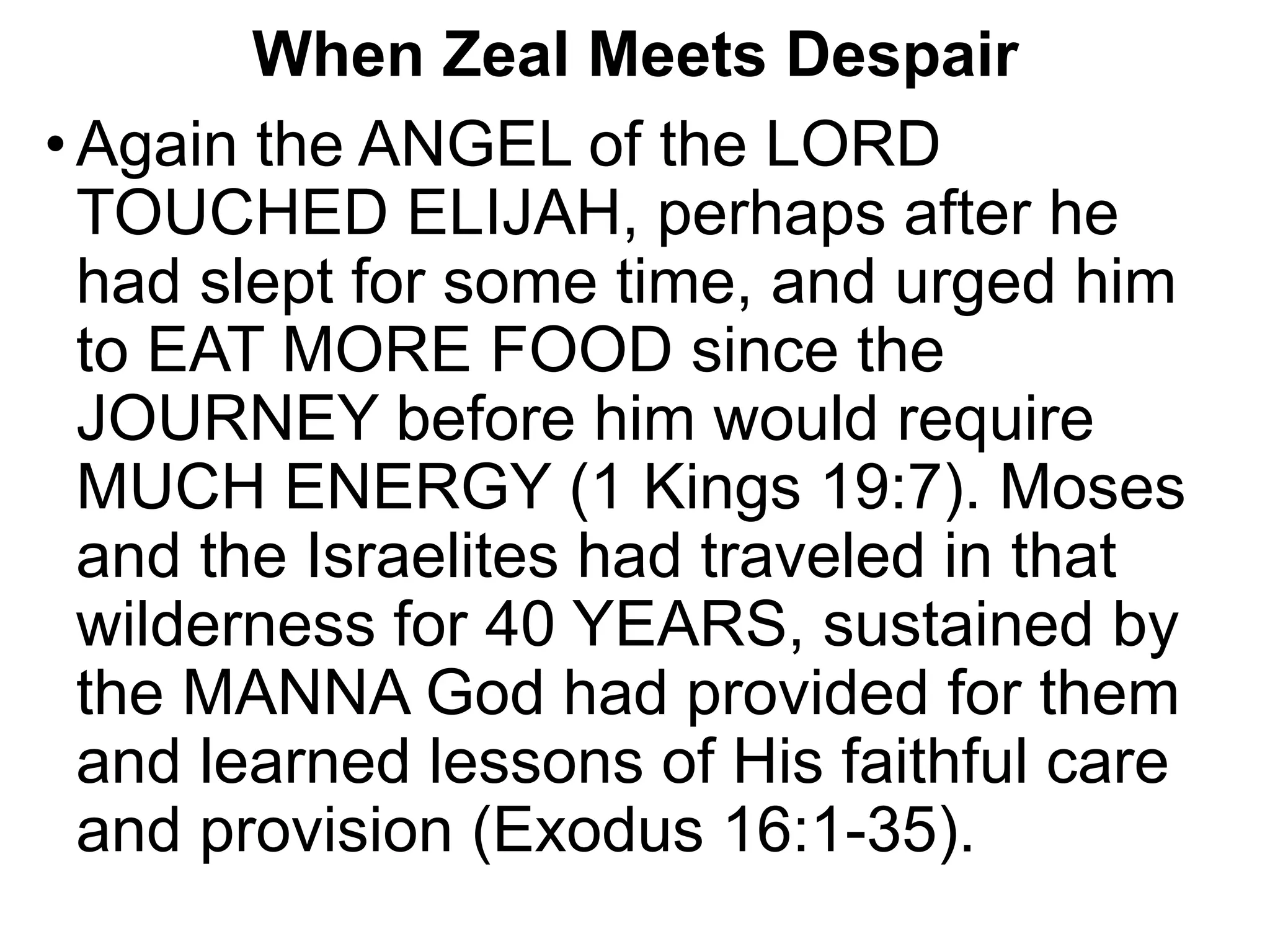 The days of elijah (part 5) | PPTX