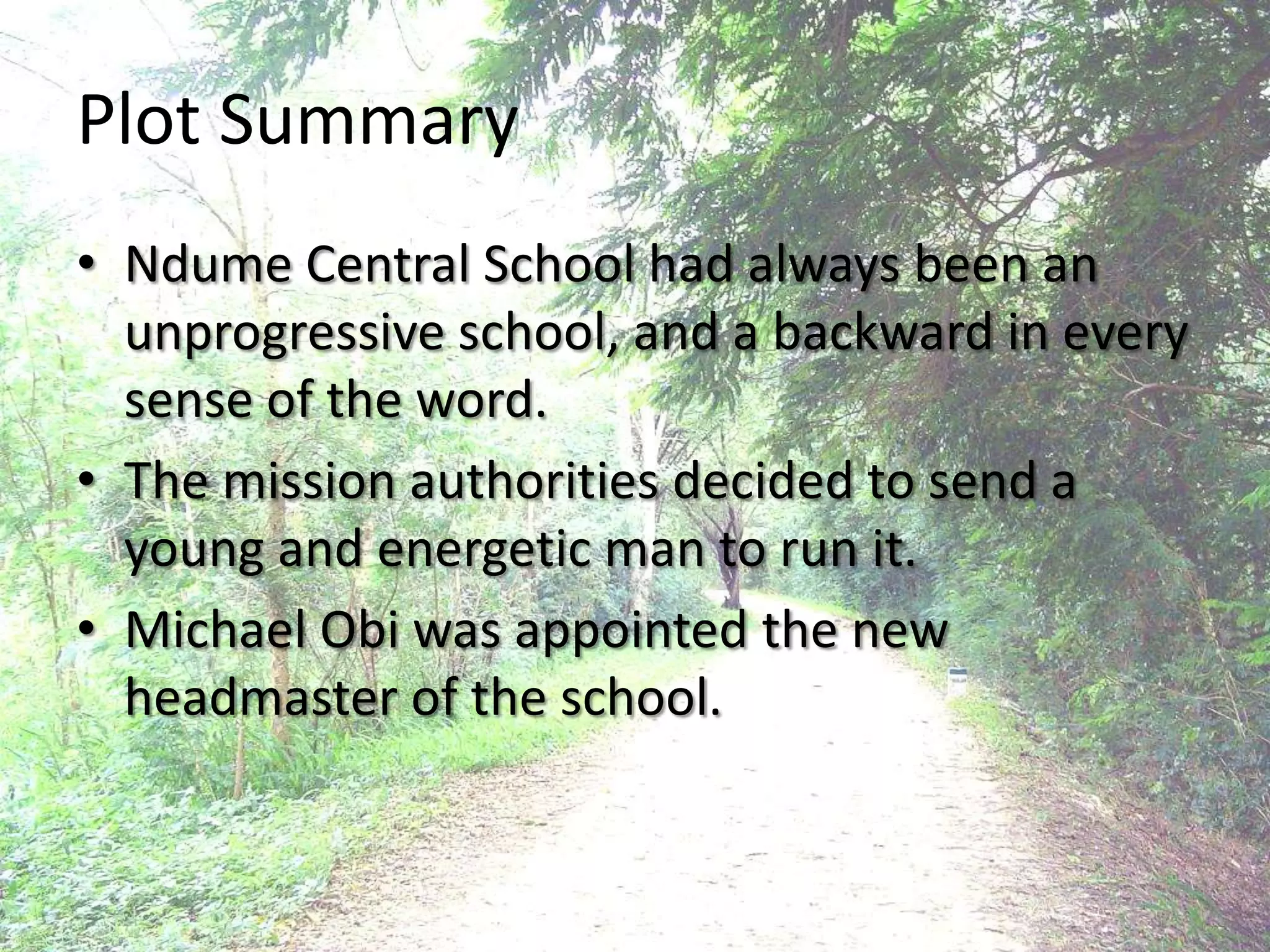 The Dead Men's Path | PPTX