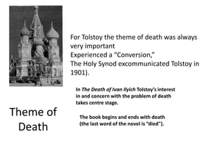 The Death Of Ivan Ilyich | PPTX