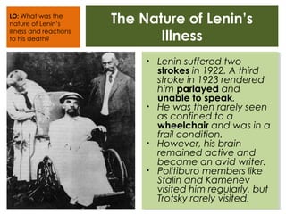 The Death of Lenin | PPT