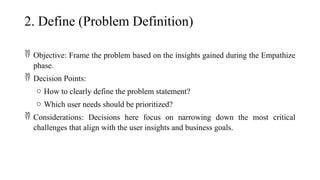 The decision-making process in Design Thinking.pptx