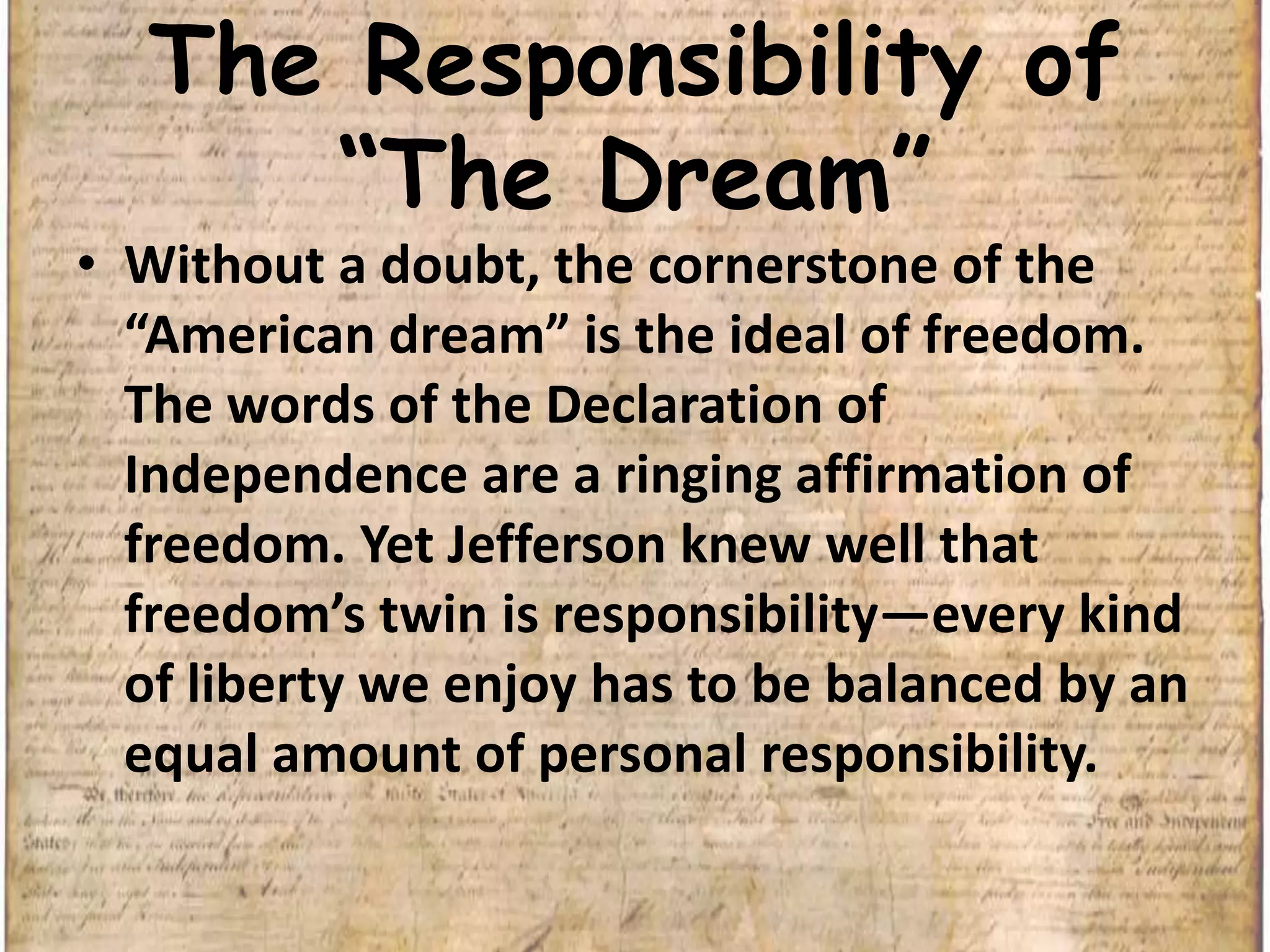 The Declaration Of Independance | PPTX