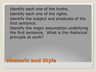 The declaration of independence | PPT