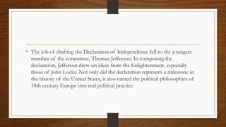 The Declaration of Independence | PPTX