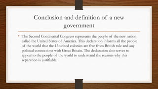 The Declaration of Independence | PPTX