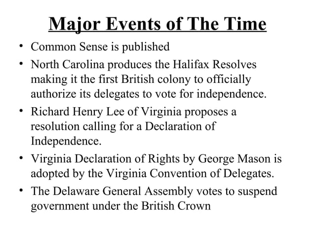 The declaration of independence | PPT