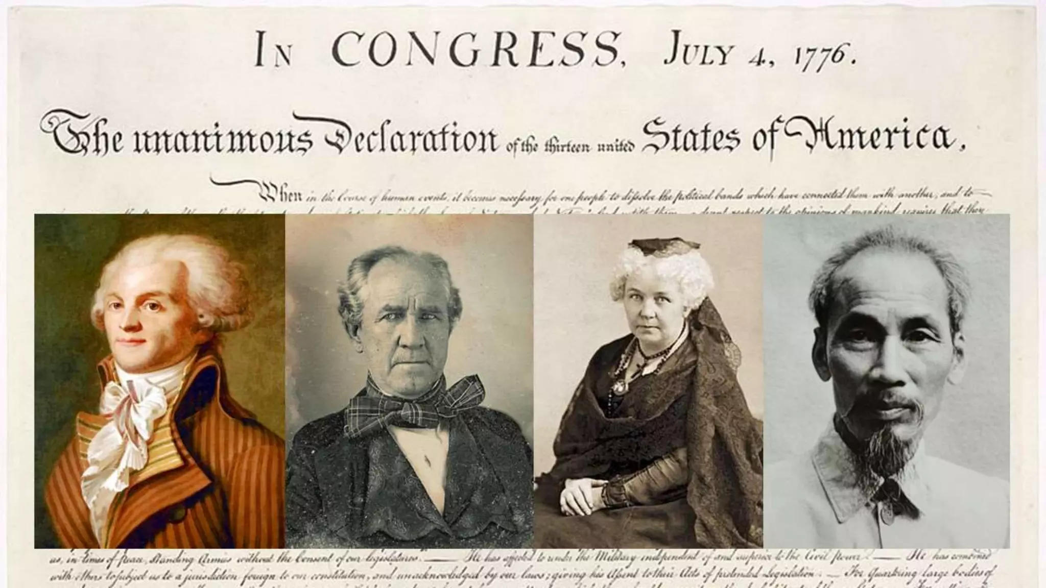 The Declaration of Independence (US History EOC Review) | PPTX